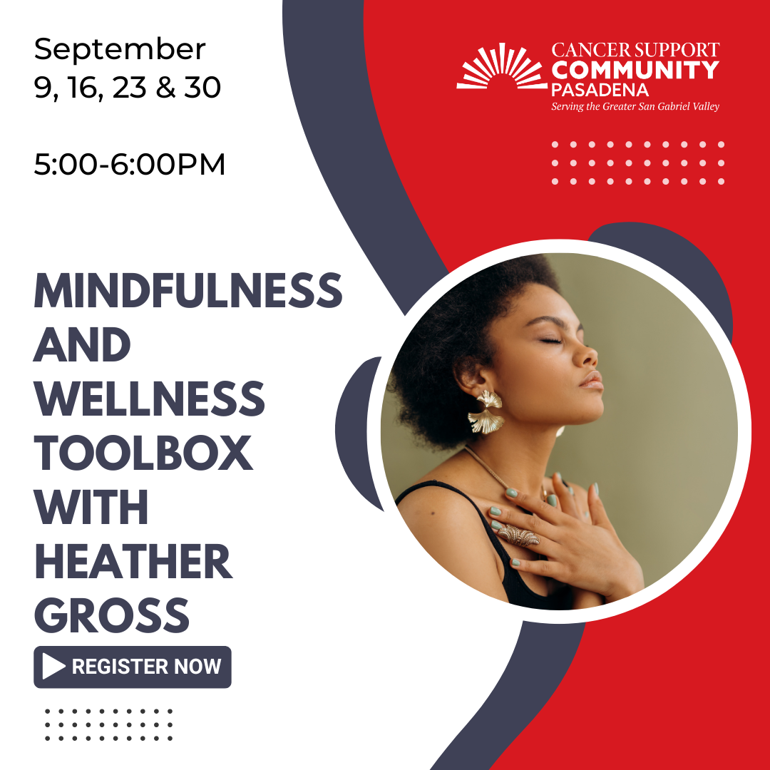 Mindfulness and Wellness Toolbox with Heather Gross – Cancer Support ...